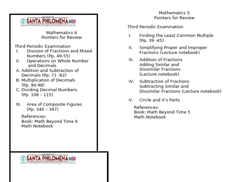 Pointers 3rd Perioic Exam 24 25 | PDF