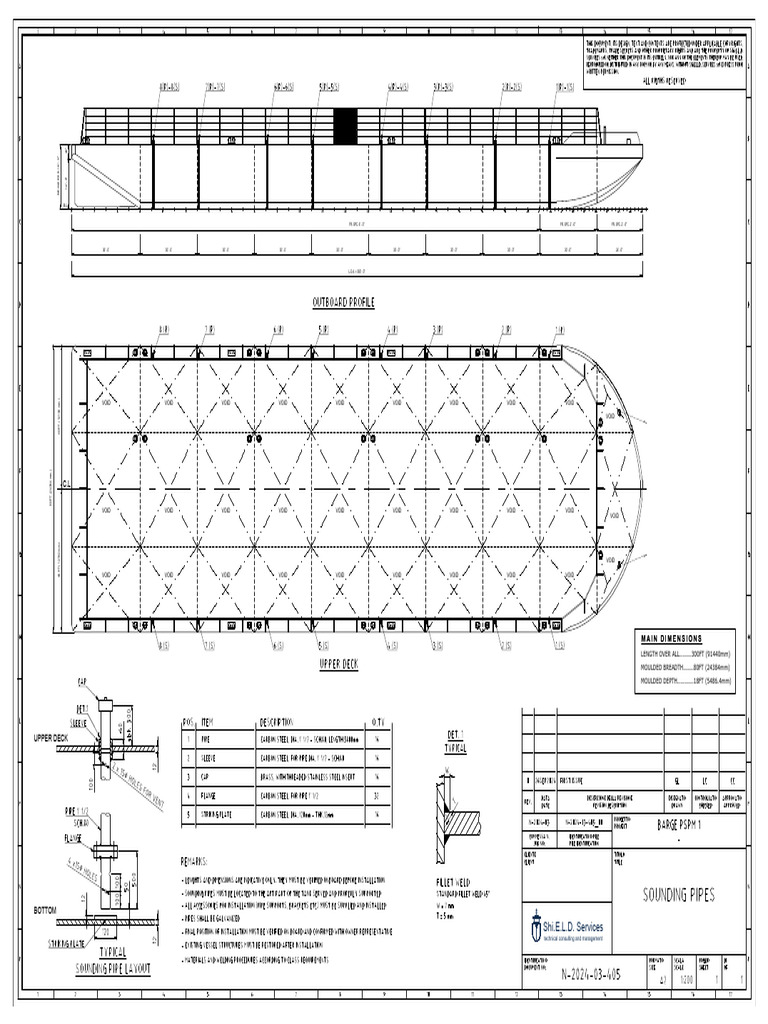 N-2024-03 - 405 - PSMP-1 - Sounding Pipes | PDF | Ships