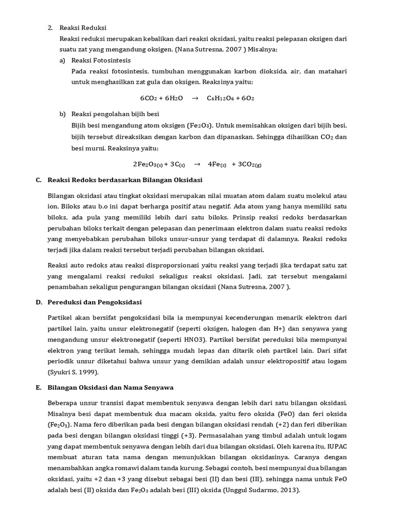 BAB 4 Reaksi REDOKS (Part 2) | PDF