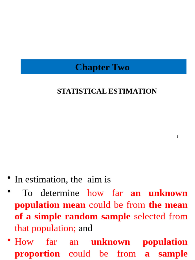 stat 2 unit 2 (1) | PDF | Confidence Interval | Sample Size Determination