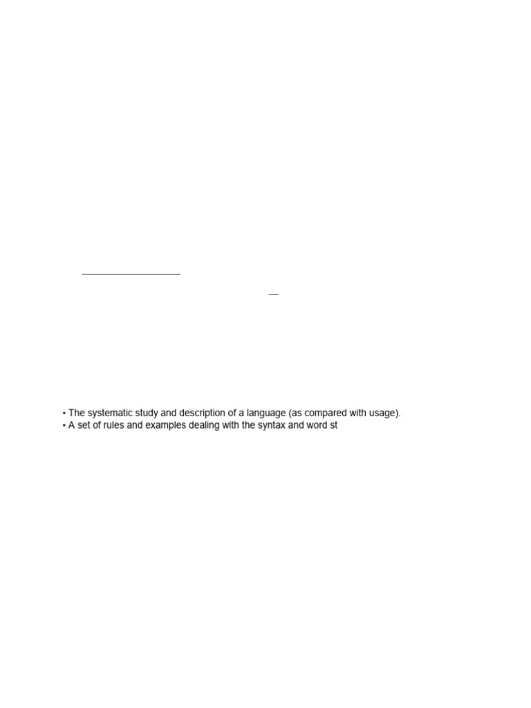 Structures of English Handouts 2 | PDF