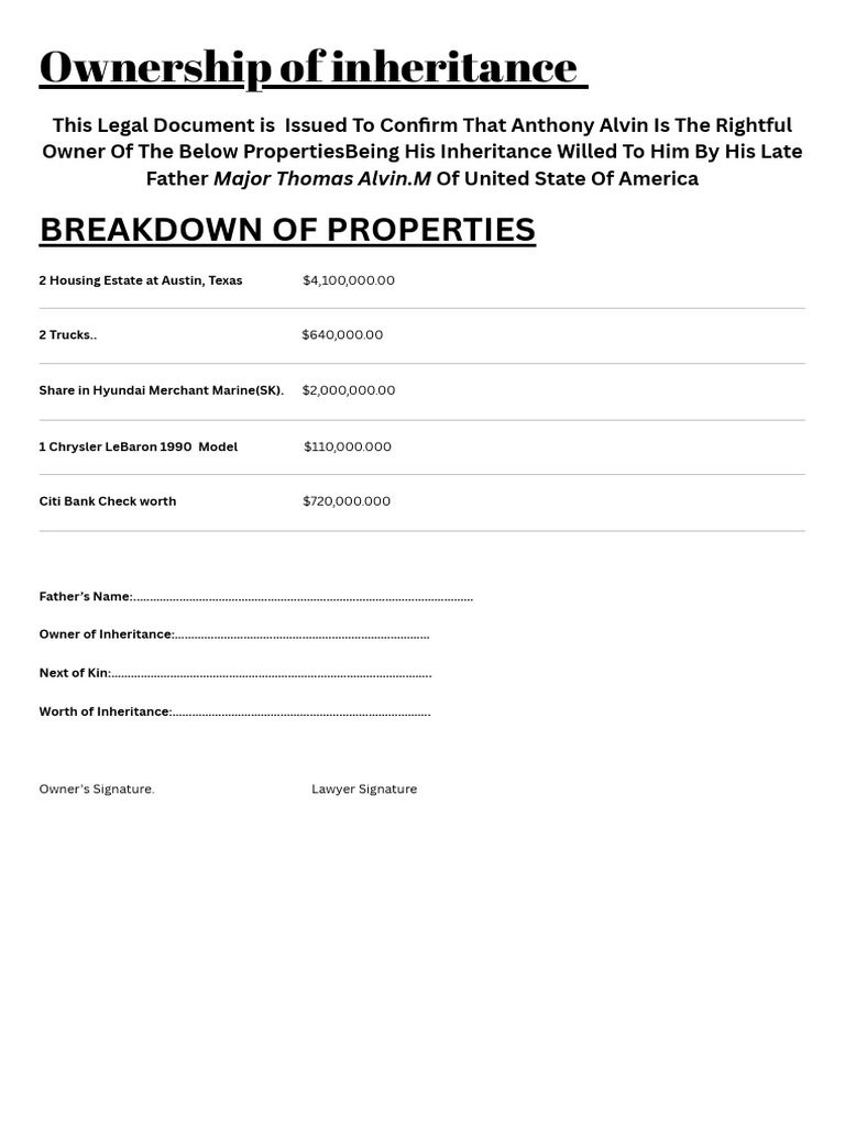 Ownership of Inheritance - PDF 3 | PDF