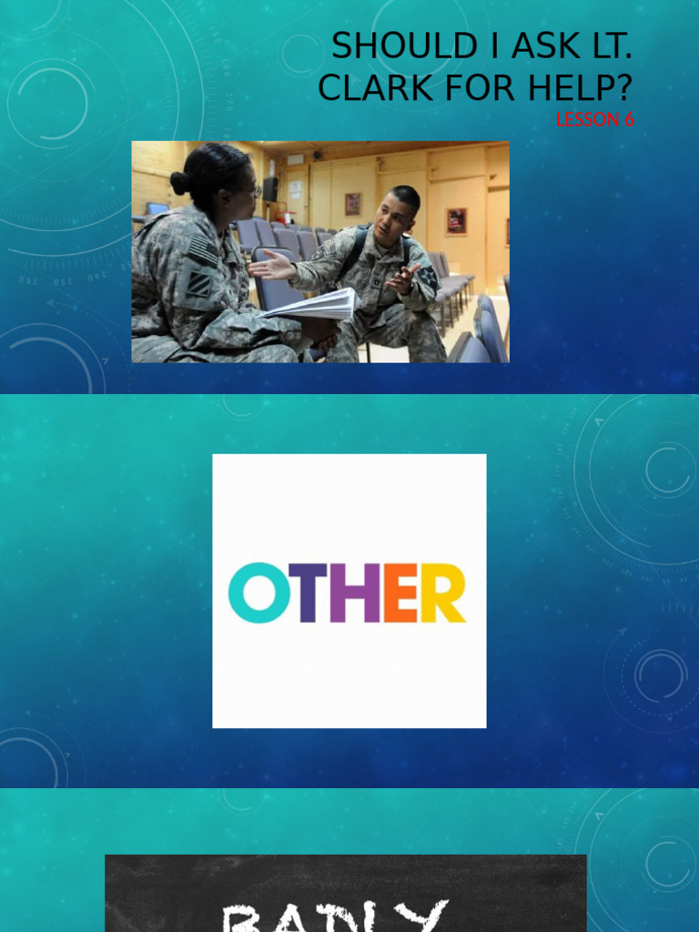 Should I Ask LT Lesson 6 | PDF