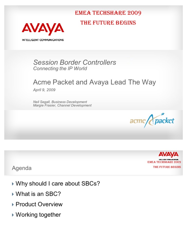 Acme Packet Session Border Controller | PDF | Session Initiation ...