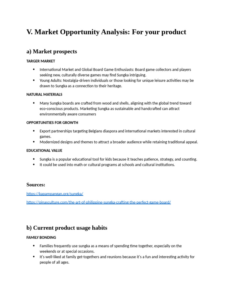 IBT - PART V. Market Opportunity Analysis | PDF | Advertising