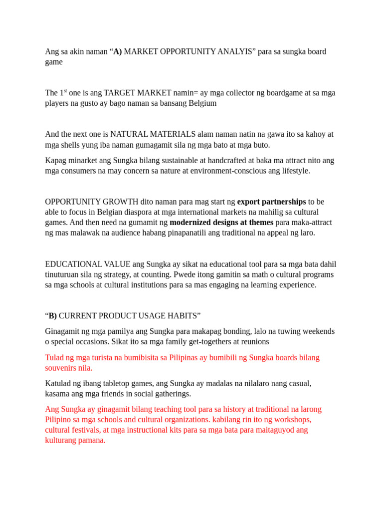 Reporting Taglish Intl Ibt | PDF