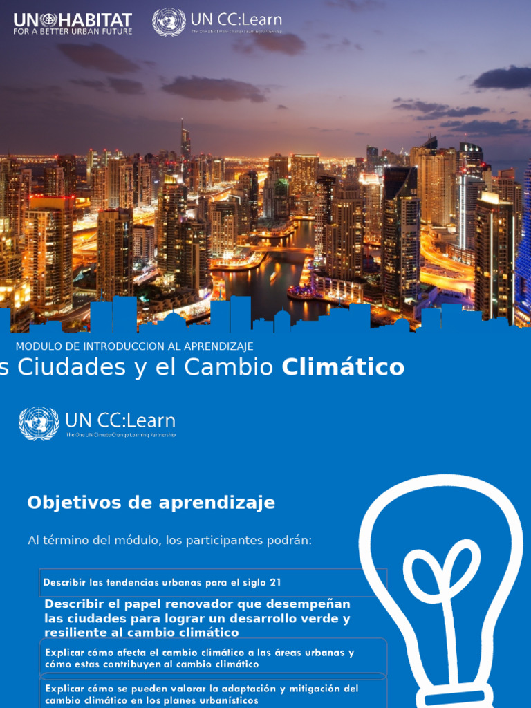 SPANISH - Climate Change Cities | PDF | Mitigación del cambio climático ...