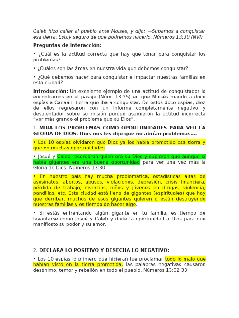 Los 12 ESPIAS | PDF | Joshua