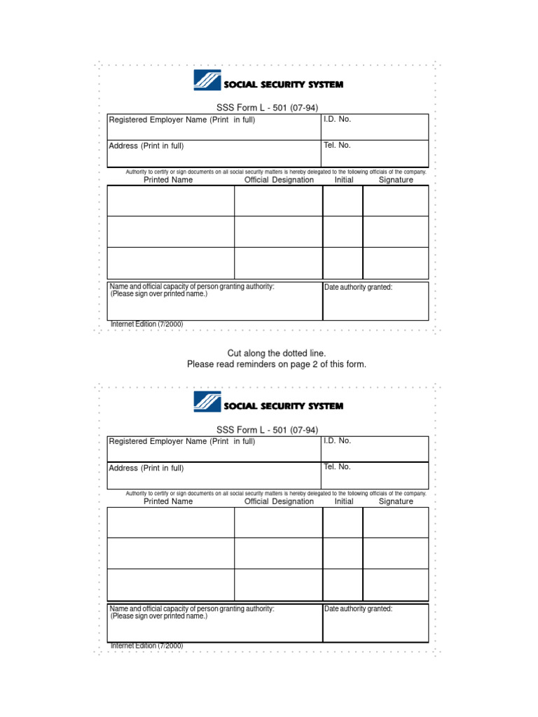 l501-form | PDF | Social Security