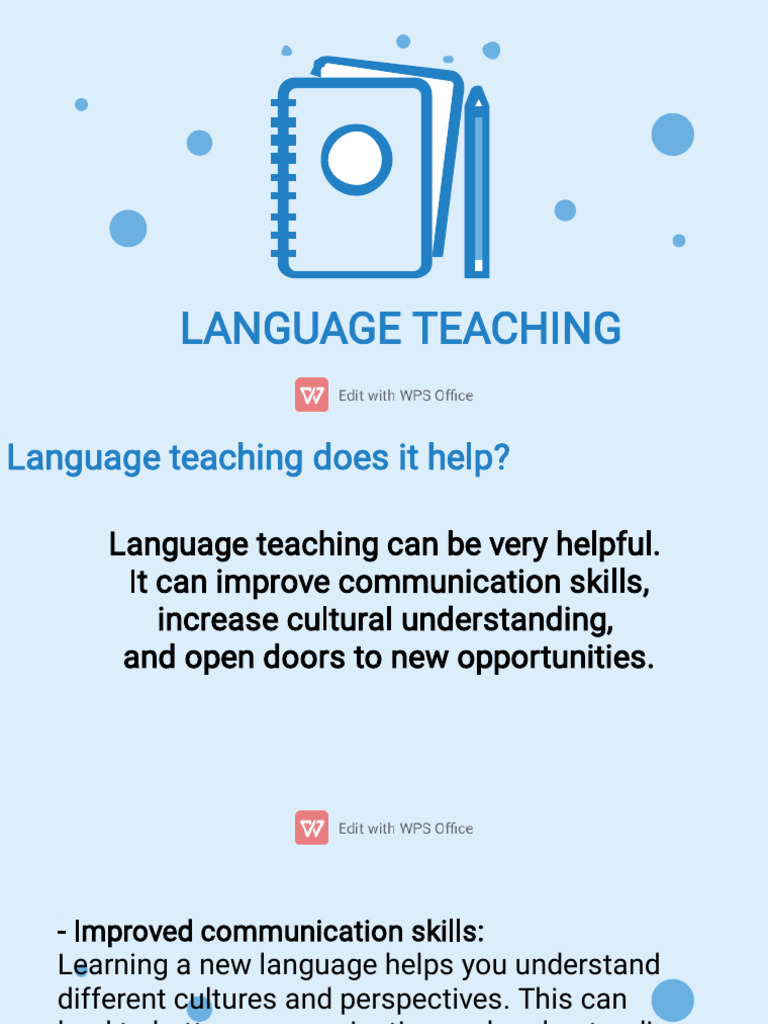 Language Teaching-WPS Office | PDF | Language Education | Learning