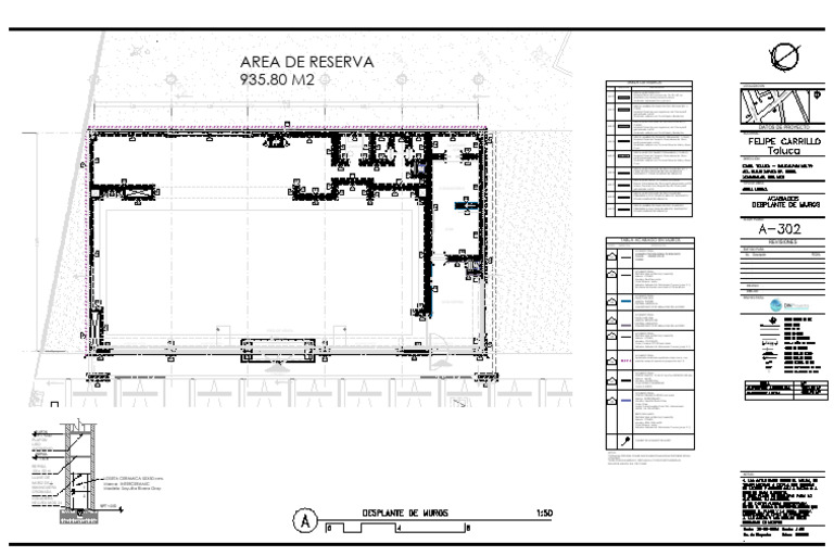 FA24 Felipe Carrillo Toluca - A302 - Desplante de Muros-A302 | PDF | Ingeniería de Edificación ...