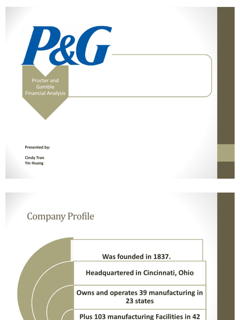 Procter and Gamble Presentation | PDF