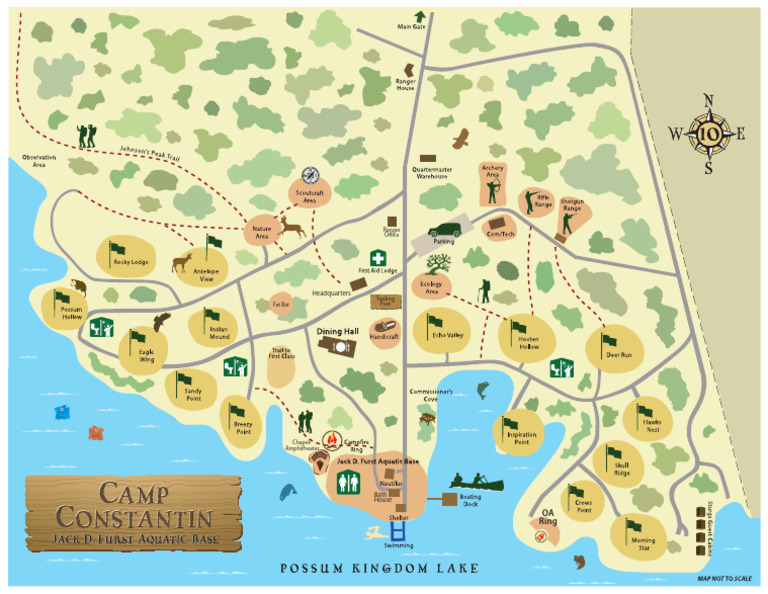 Camp Constantin Map | PDF