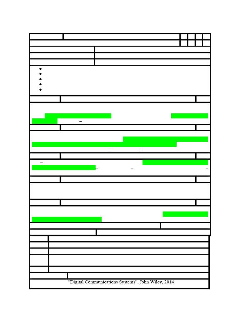 Digital Communication Syllabus | PDF | Data Compression | Modulation