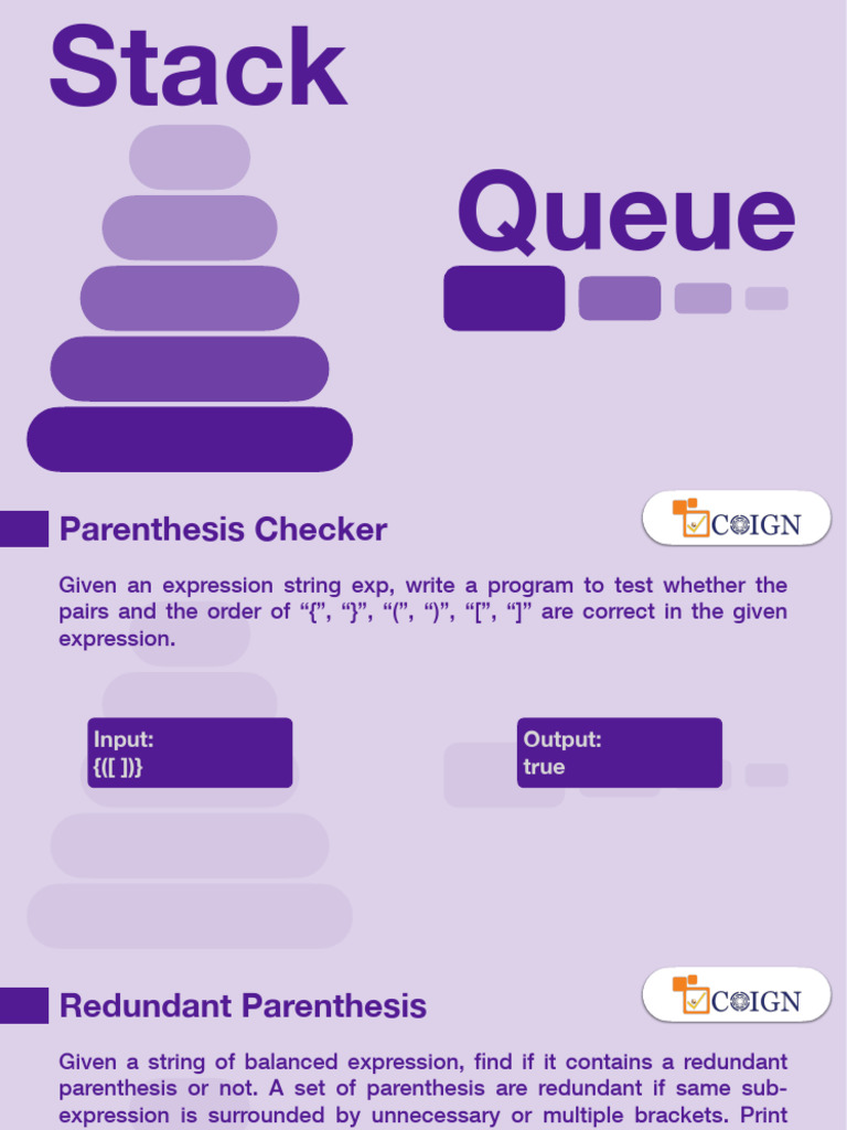 Questions On Stack And Queue Pdf Queue Abstract Data Type Algorithms And Data Structures