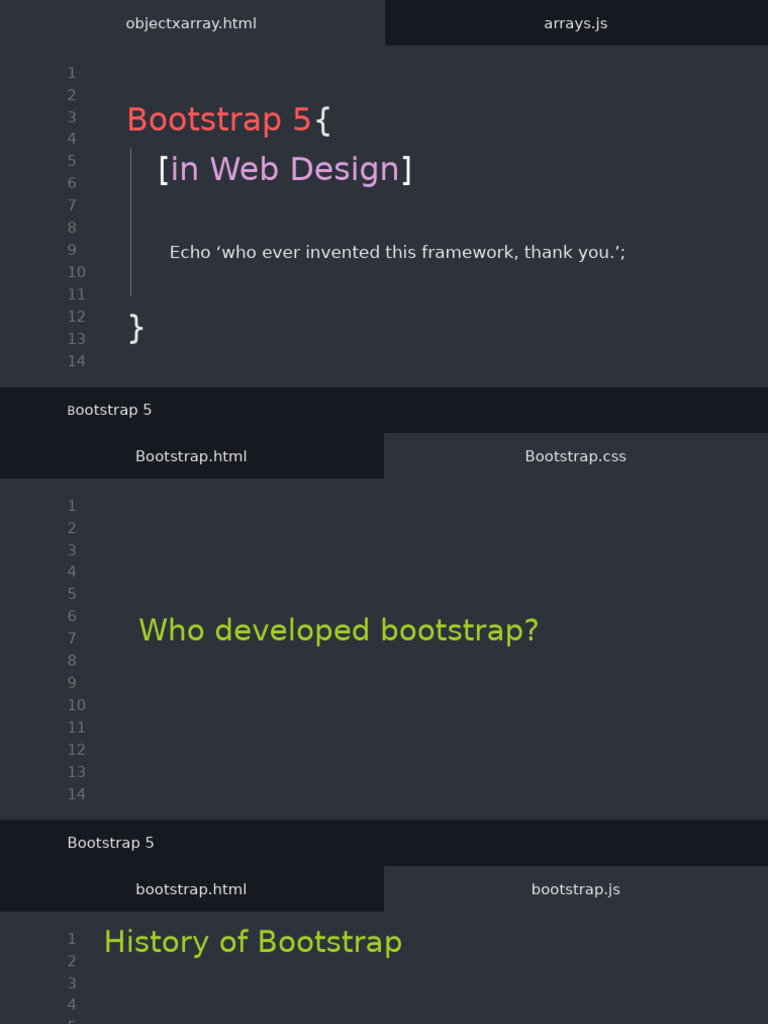 4. Bootstrap 5 | PDF | Bootstrap (Front End Framework) | Html Element 4. Bootstrap 5 | PDF | Bootstrap (Front End Framework) | Html Element