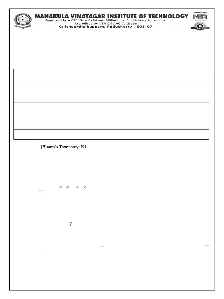 Pse Model Exam(09.11.24) | PDF | Probability Distribution | Variance
