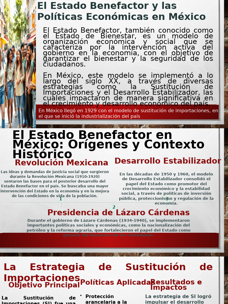 El Estado Benefactor y Las Politicas Economicas en Mexico | PDF | Inflación | Economias