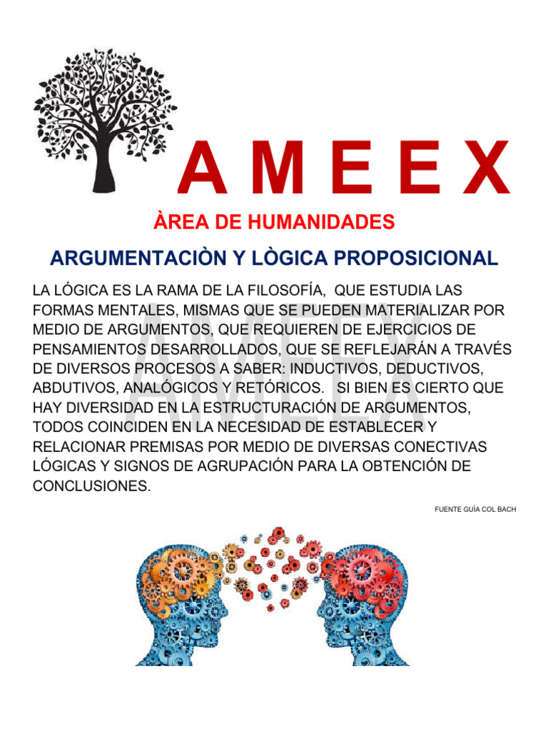 Tipos y Elementos de Argumentos Lógicos | PDF