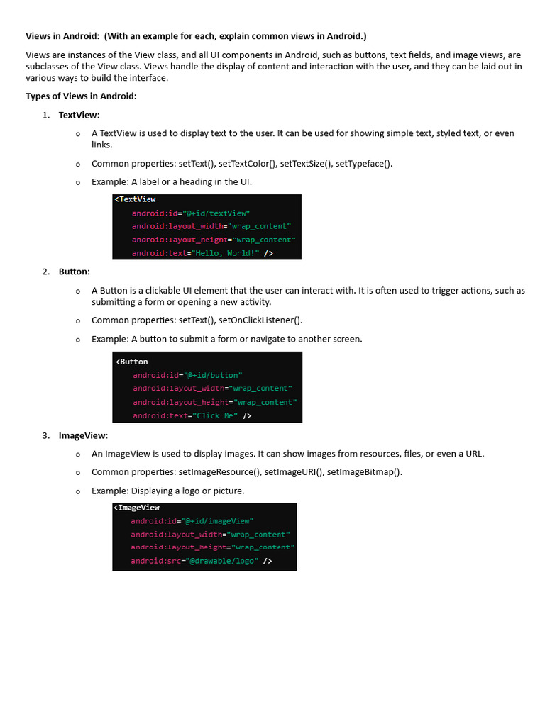 M4 | PDF | Android (Operating System) | Dialog Box
