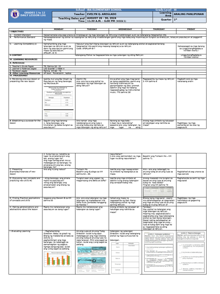 DLL AP-3 Q1 W5-Edited | PDF