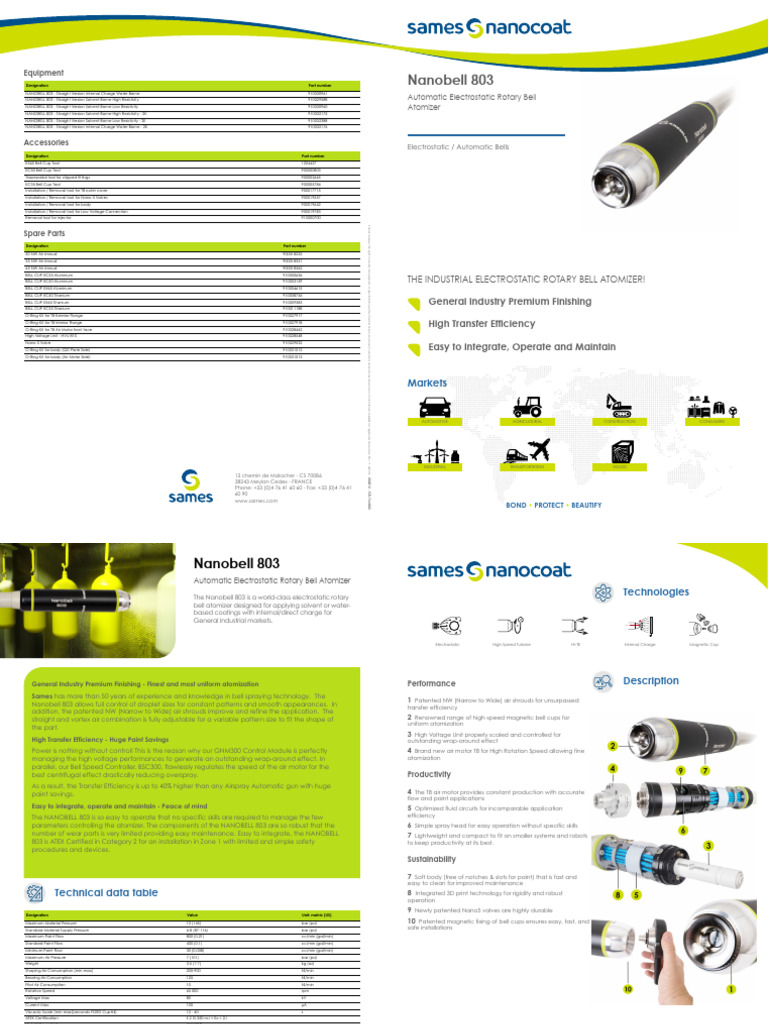 Nanobell 803 Automatic Bell | PDF | Manufactured Goods