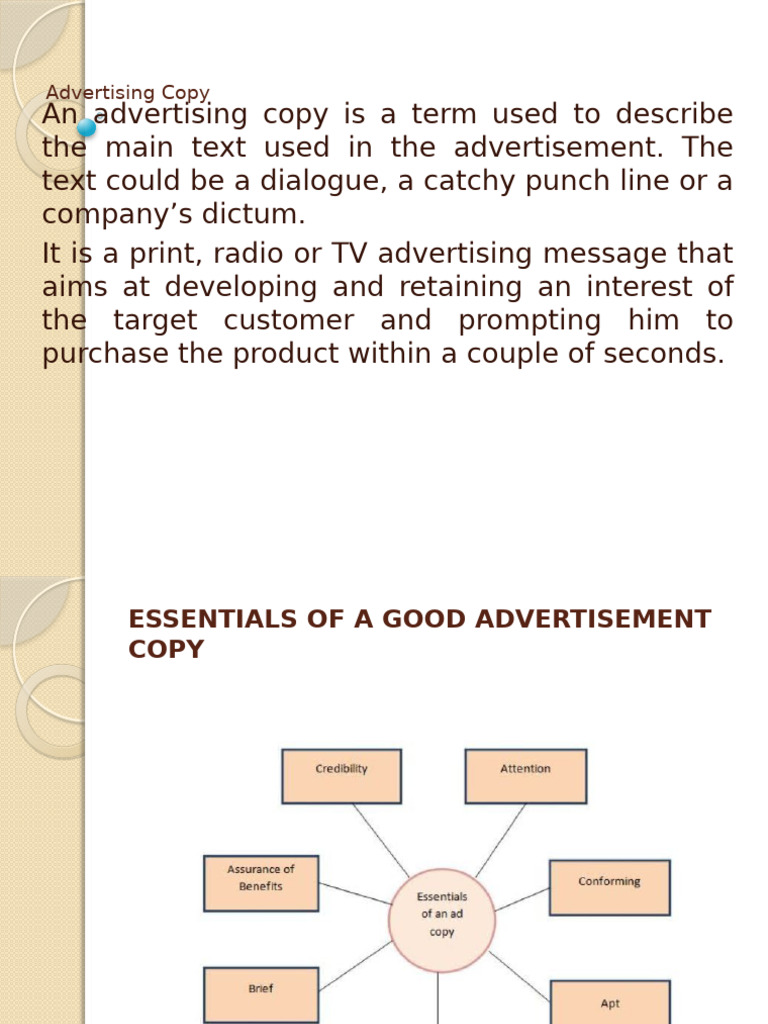 Avertisment Copy, Types | PDF | Copywriting | Advertising