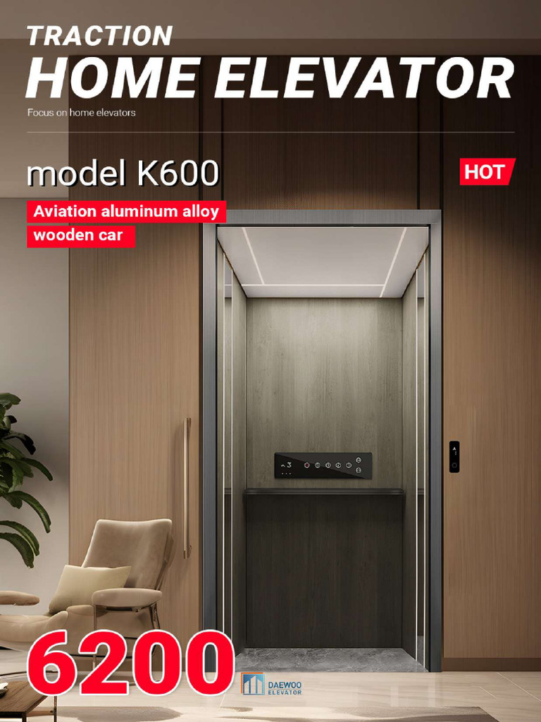 Traction Home Elevator Catalog1 | PDF