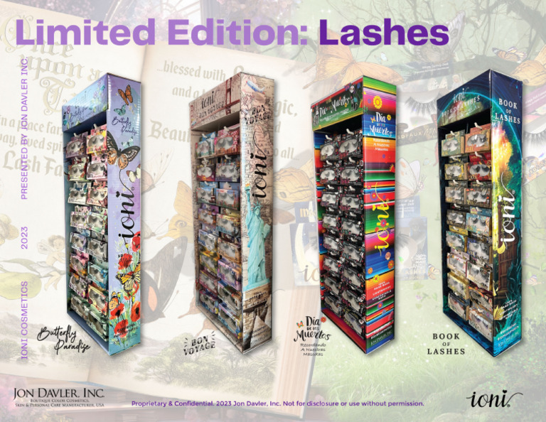 IONI Cosmetics JDI Lash PowerWingDisplays | PDF