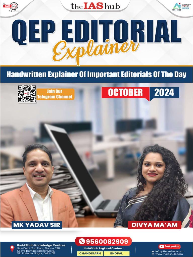 QEP Editorial Explainer - October 2024 - theIAShub | PDF | Military Operations | Battles