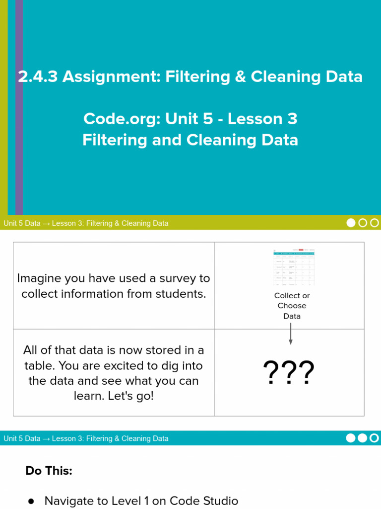 Copy of Stephen Love - 2.4.3 Assignment_ Cleaning & Filtering Data | PDF | Data | Information ...