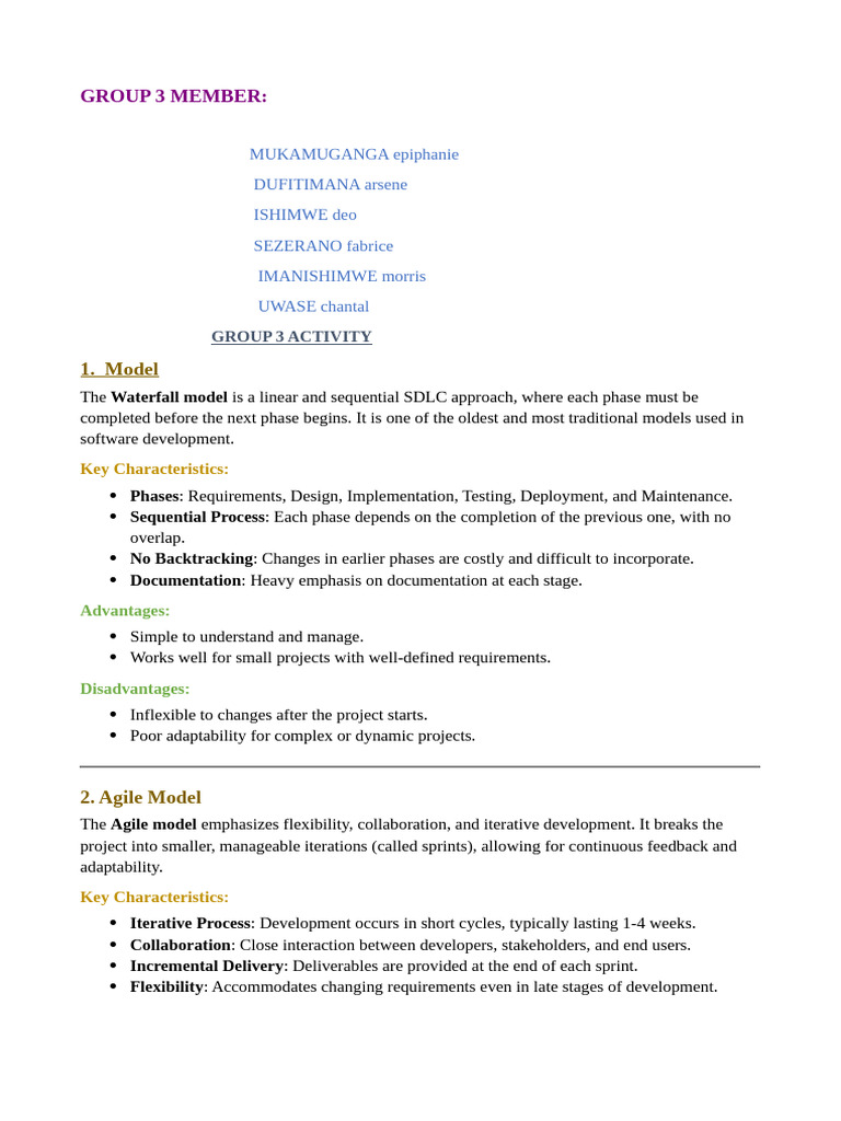 Backend Design Assignment Grp3 | PDF | Software Development Process | Agile Software Development