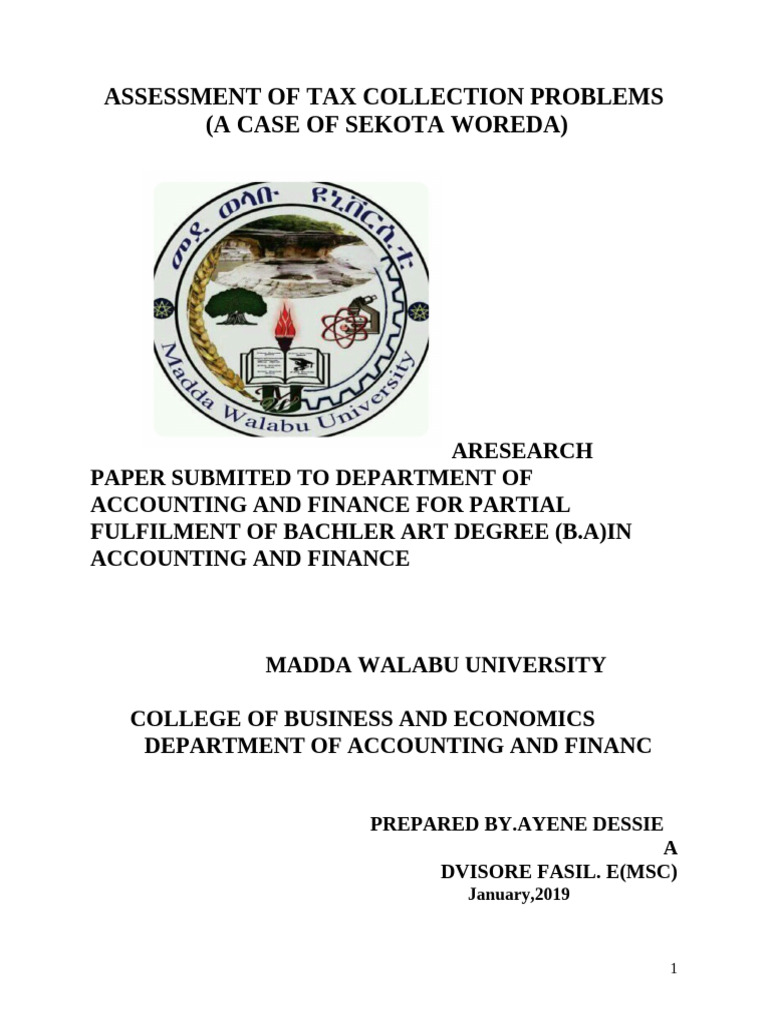 PROPOSAL (2) | PDF | Taxes | Value Added Tax