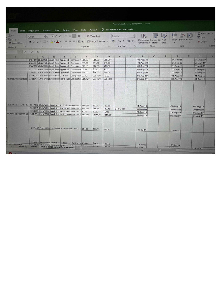1 Ecel | PDF