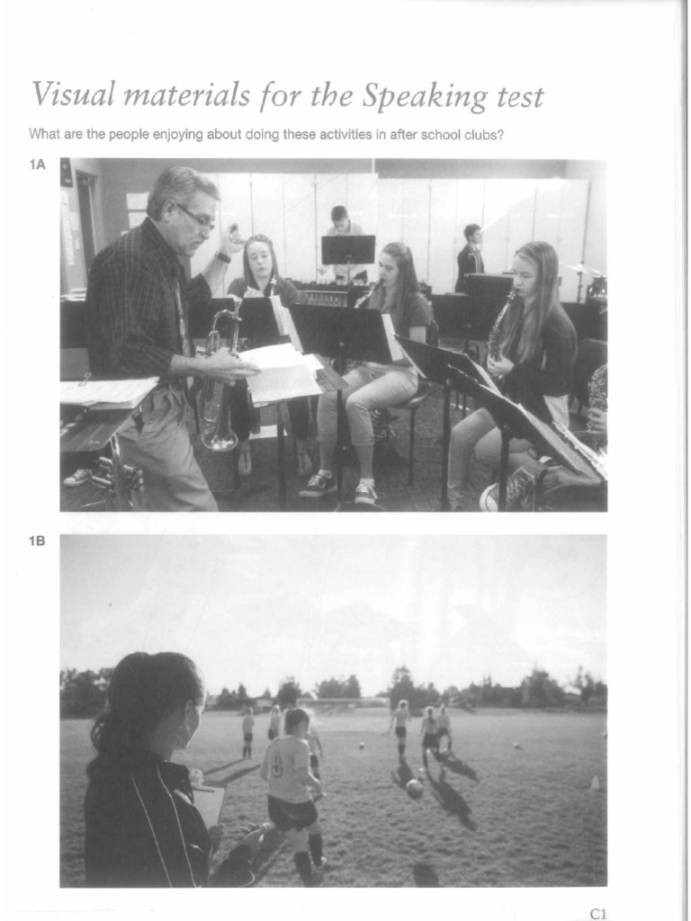 Test 1 Speaking Materials | PDF