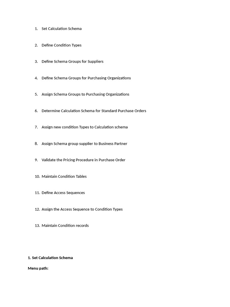 Pricing Schema in Hana 3 | PDF | Pricing | Xml Schema