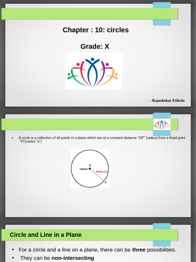 Circles | PDF | Circle | Tangent