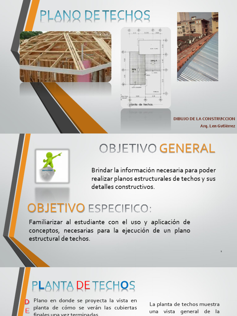 Presentacion Techos | PDF | Techo | Ingeniero civil