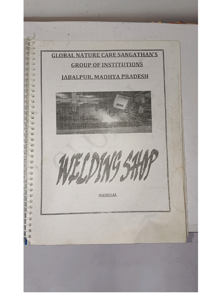 Welding Shop Module (Work Shop) | PDF
