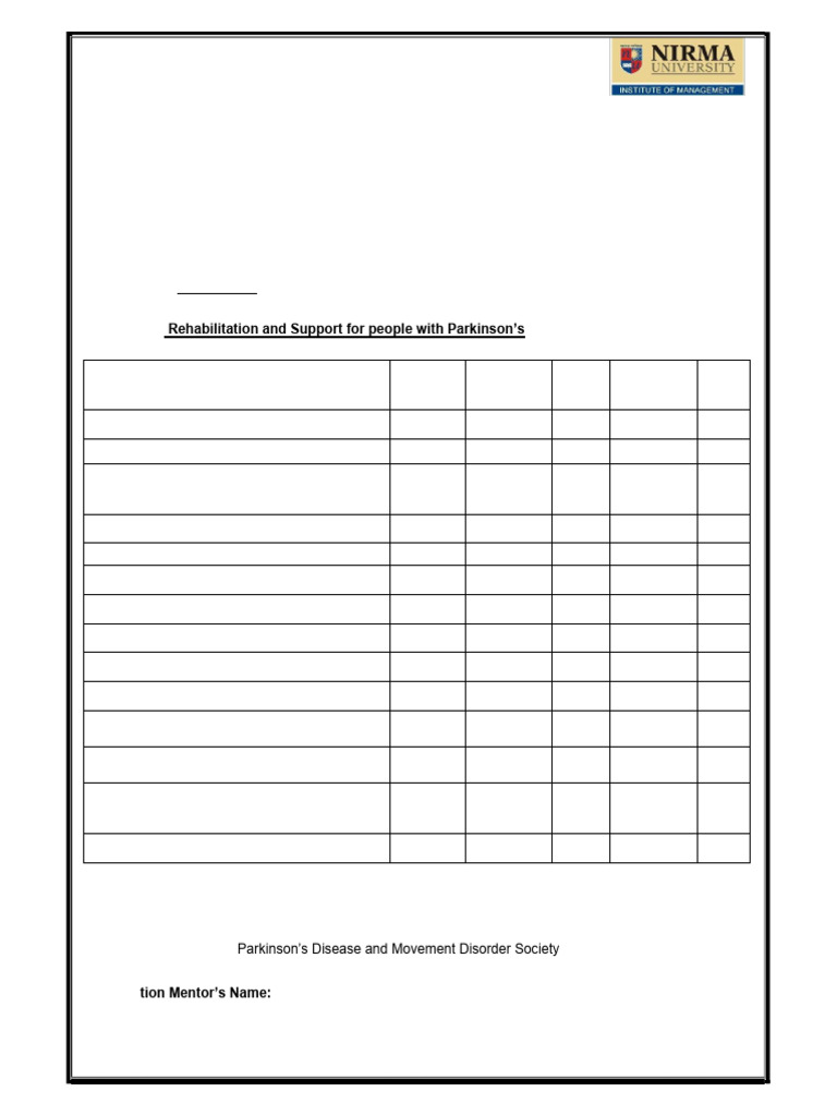 Organisation Mentor Feedback Form 2023 BBA-MBA - Ansh | PDF