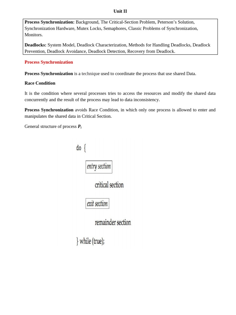 BCA OS Unit2 | PDF | Computer Science | Computer Architecture
