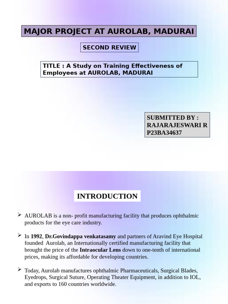 Rajarajeswari r Second Review- Major Project-1 | PDF | Ophthalmology | Human Eye