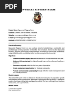 Piggery Project Proposal | PDF | Food Security | Agriculture