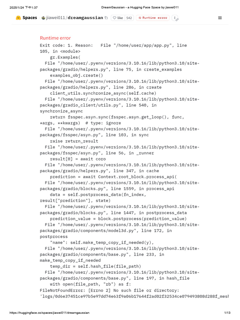DreamGaussian - a Hugging Face Space by jiawei011 | PDF | Computer File | Computing