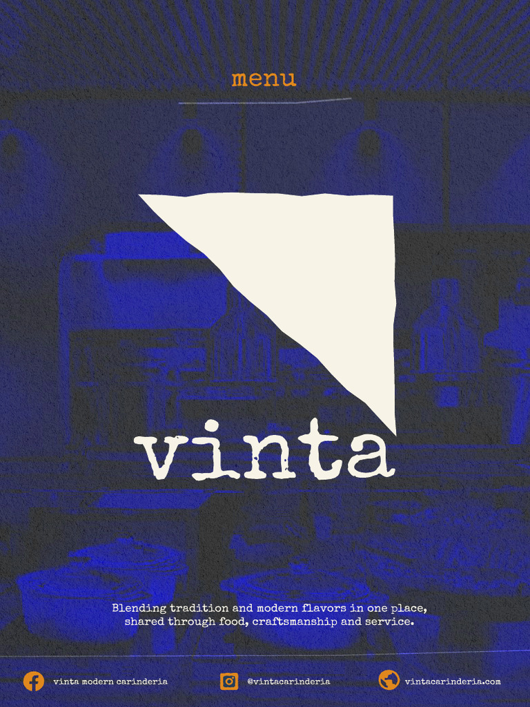 Vinta - Menu | PDF | Sauce | Drink