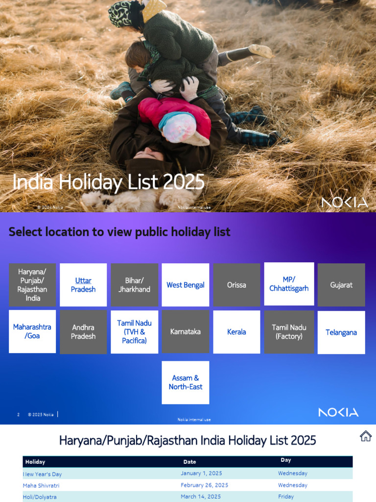 India Holiday List 2025 | PDF | Hindu Worship | Festival