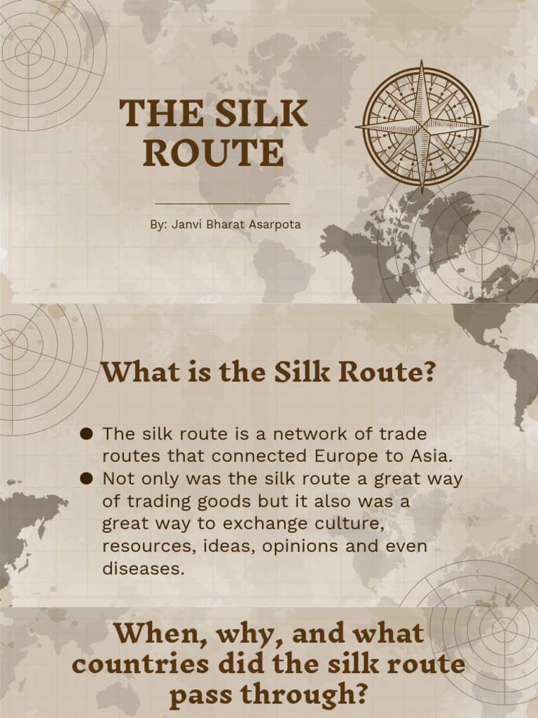 Silk Route Pdf