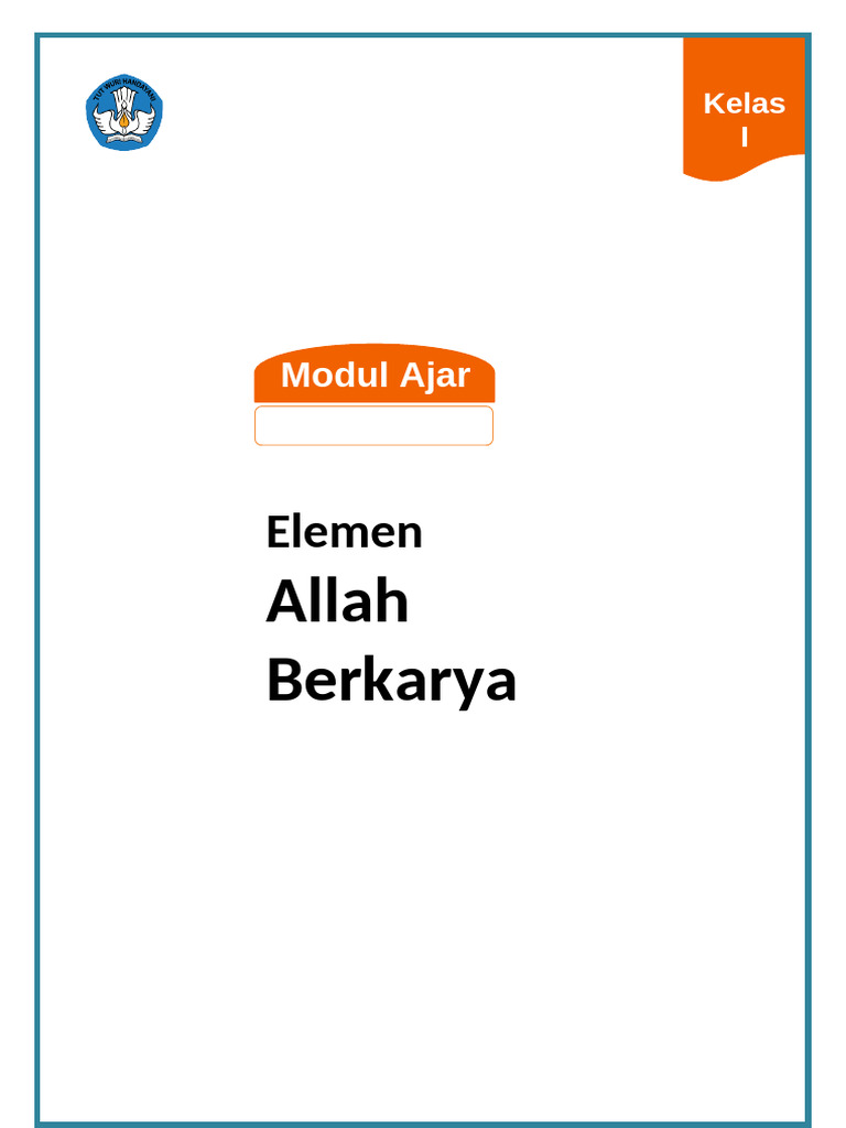 Modul Ajar Kelas 1 Aku Istimewa | PDF