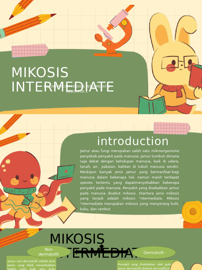 PPT 4A MIKOLOGI KLP 1 MACAM-MACAM MIKOSIS INTERMEDIET | PDF