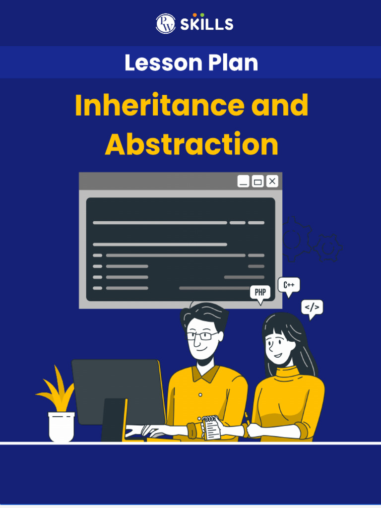 Inheritance And Abstraction 5th Sem Pdf Class Computer Programming 1820